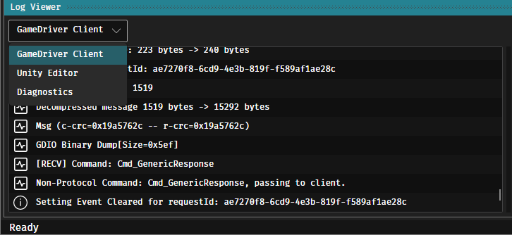 GameDriver Test Assistant