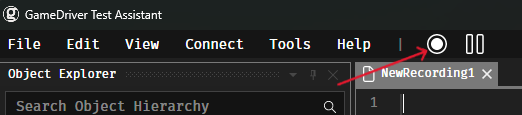 GameDriver Test Assistant