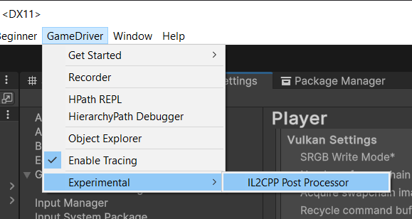 Resolving common IL2CPP errors when testing Unity games with GameDriver