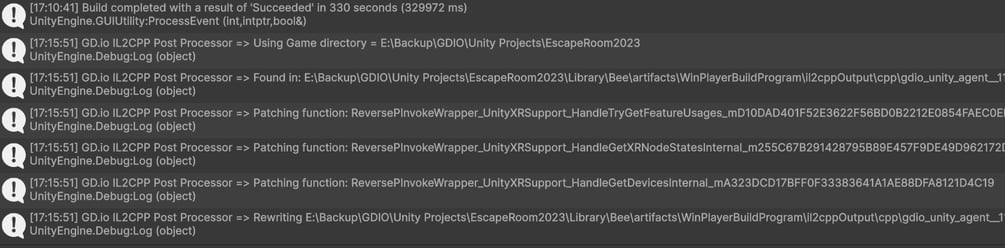 Resolving common IL2CPP errors when testing Unity games with GameDriver